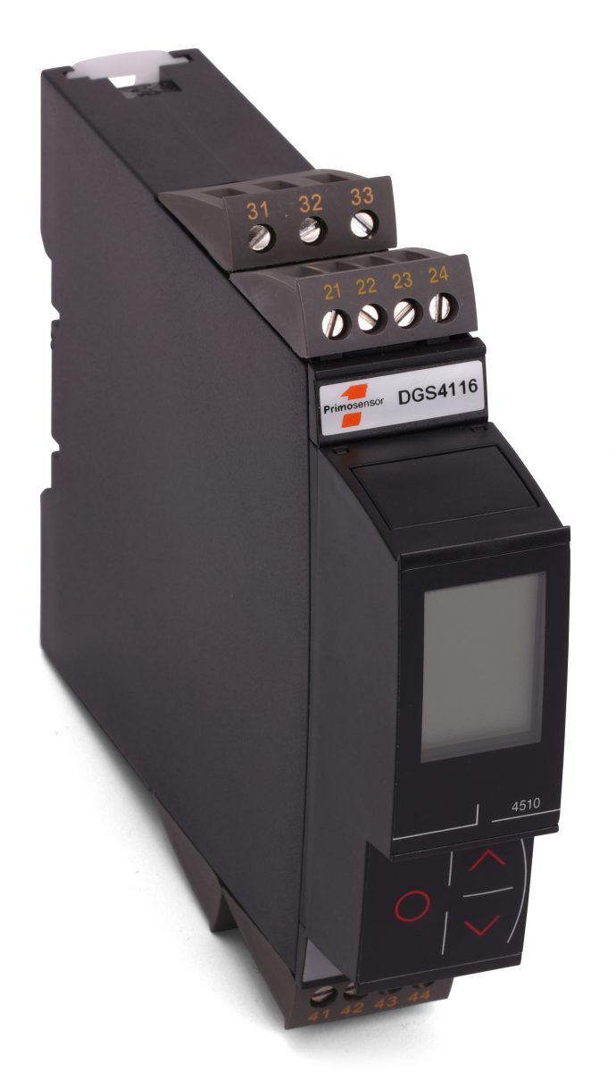 DGS4116 Digitaler Grenzwertschalter für Hutschienenmontage - Primosensor