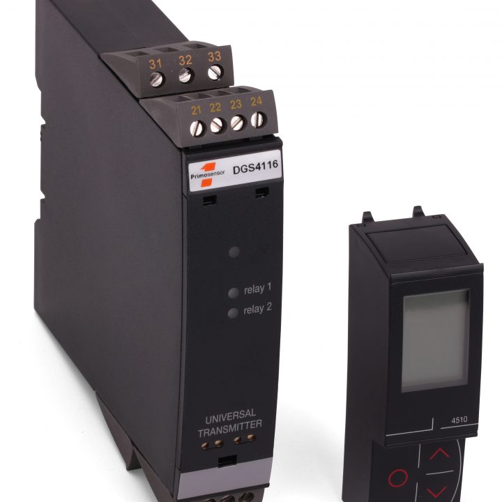 DGS4116 Digitaler Grenzwertschalter für Hutschienenmontage - Primosensor